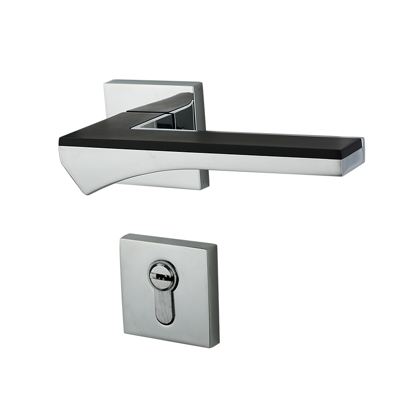 Modern safety wooden lever door handle