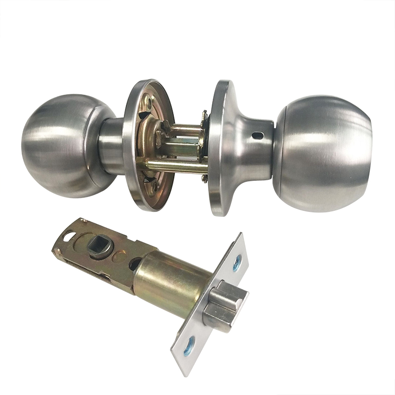 Entry tubular knobset door lock