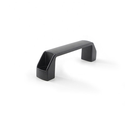 Black aluminium door handle cabinet furniture handle