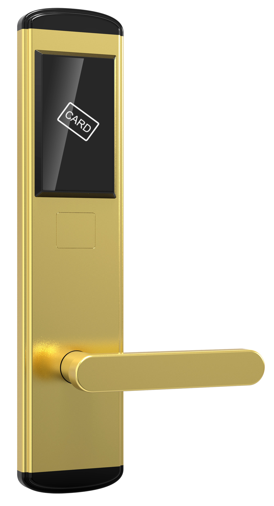 High quality stainless steel smart hotel key card door locks