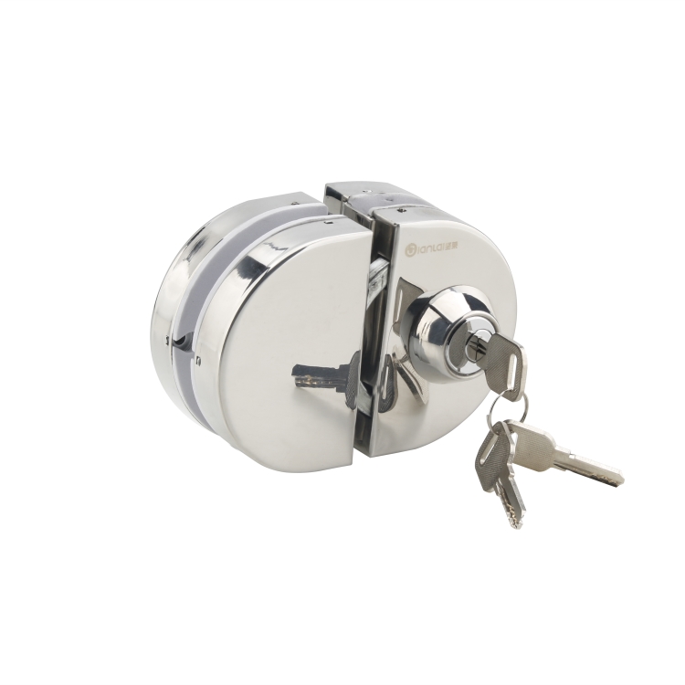 Wholesale frameless glass door hardware sliding glass door lock